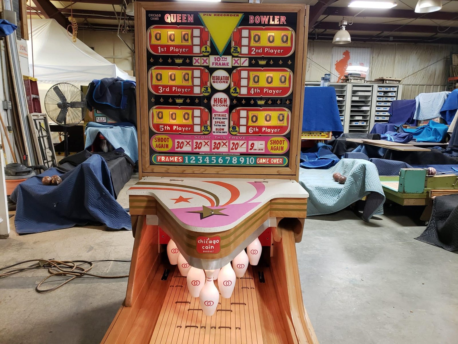 1959 Chicago Coin Queen 17.5′ – St. Louis Ball Bowler Company